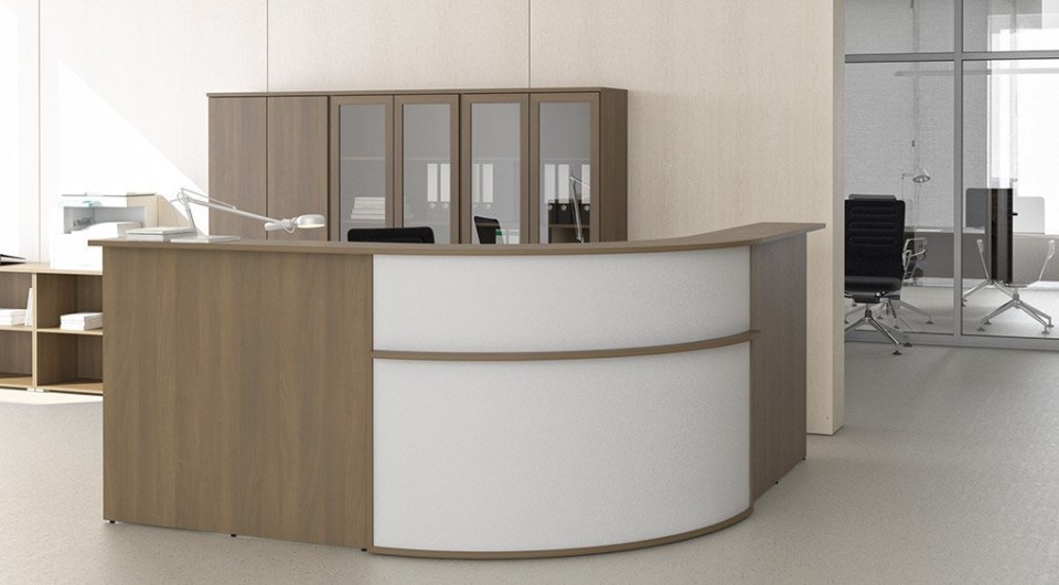 Стойки ресепшен для офиса серии Smart Reception - купить в Москве с ...